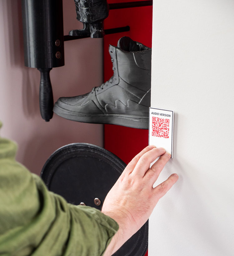 Tactile Library - Upland Exhibits