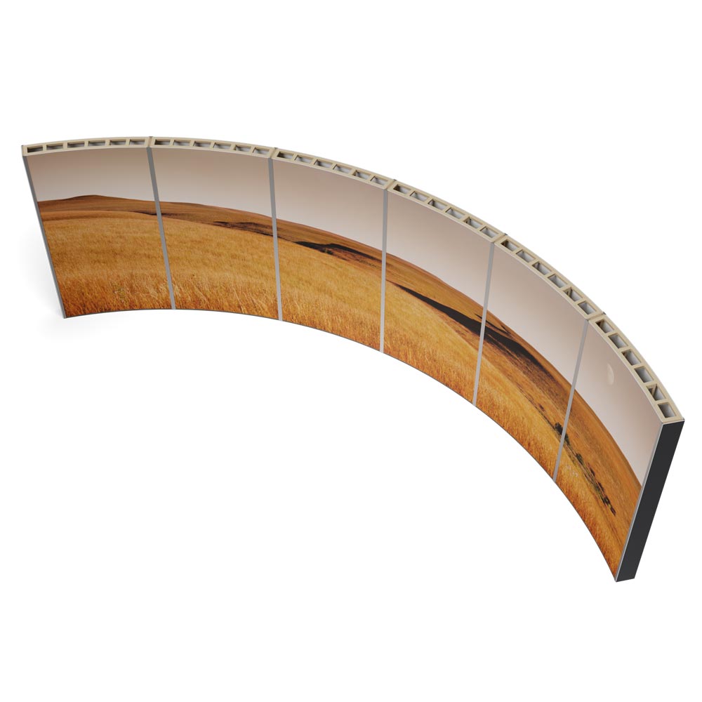 Broadleaf Modular Walls - Upland Exhibits