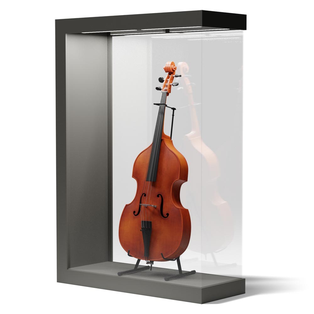 Three Window Cuesta Showcase - Upland Exhibits